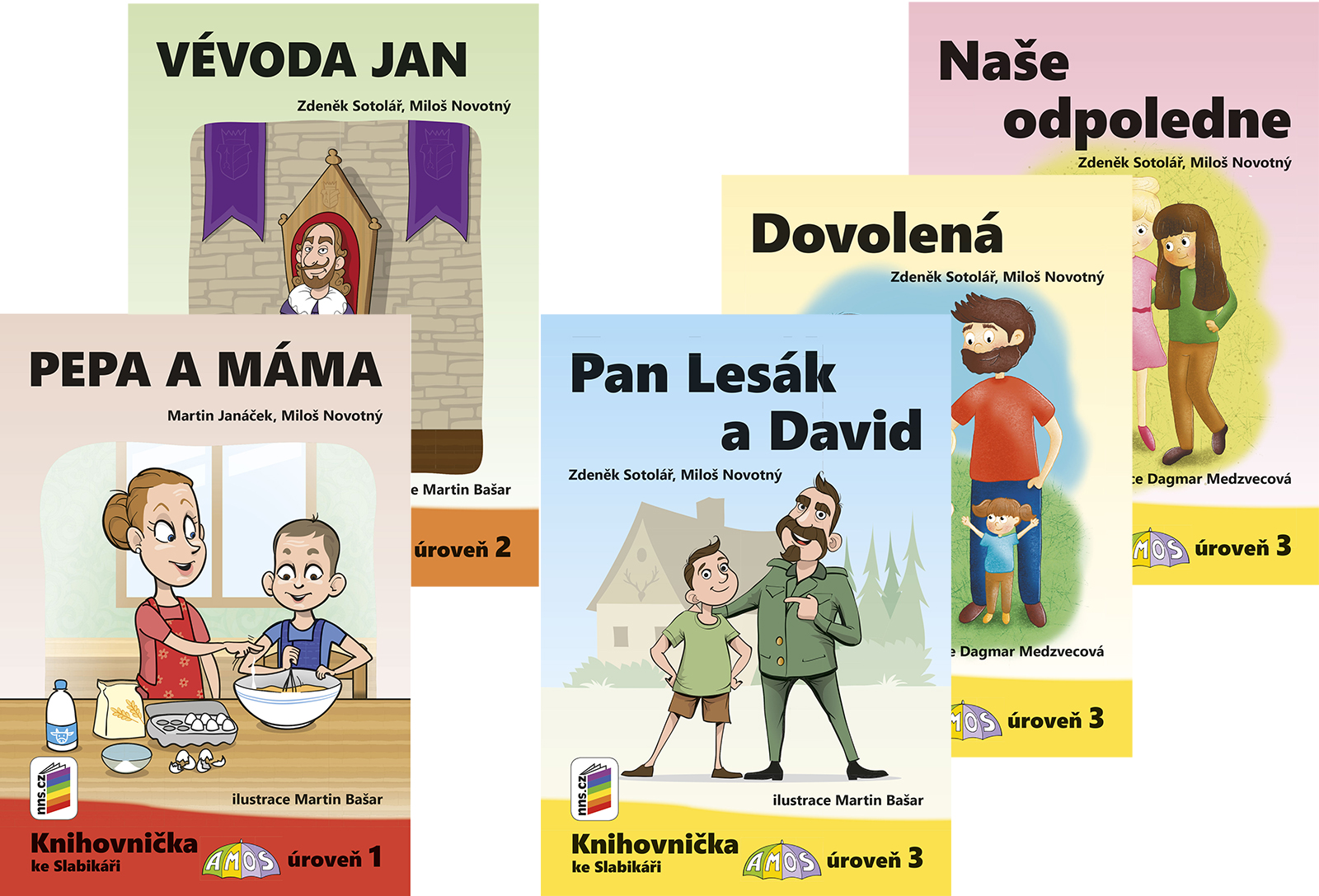 Knihovnička ke Slabikáři AMOS – AMOS